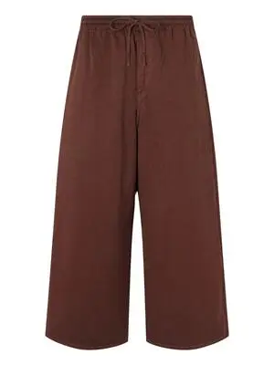 Loewe Wide-leg Trousers - Brown