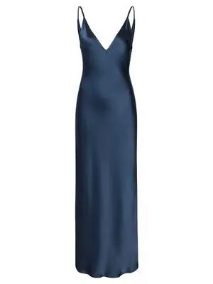 Lapointe Lapointe Doubleface Satin Slip Dress Ink