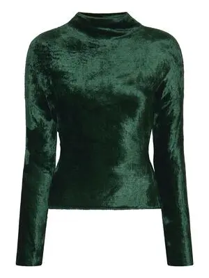 Lapointe Velvet Dolman Top - Forest