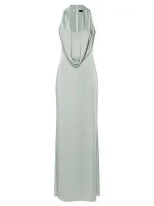 Lapointe Lightweight Satin Gown - Jade