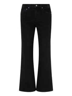 Khaite Clara Flared Jeans - Black