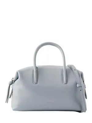 DEMELLIER The Stockholm Small Leather Shoulder Bag - Blue