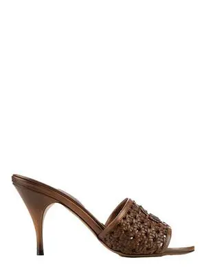 MIU MIU MIU MIU Woven High Heel Pumps
