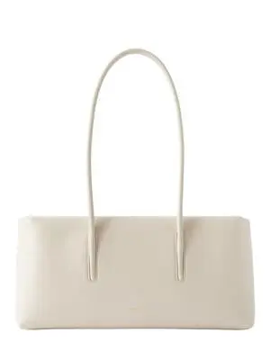 DEMELLIER The Stockholm Textured-leather Shoulder Bag - White