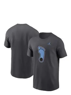 JORDAN BRAND North Carolina Tar Heels Primetime Alternate Logo T-shirt - Anthracite