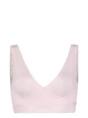 BRABAR Hug Lace Back Sports Bra - Ballet Slipper