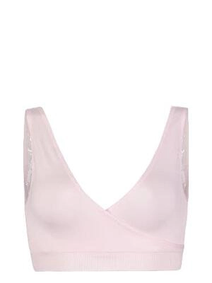 BRABAR Hug Lace-back Sports Bra - Ballet Slipper