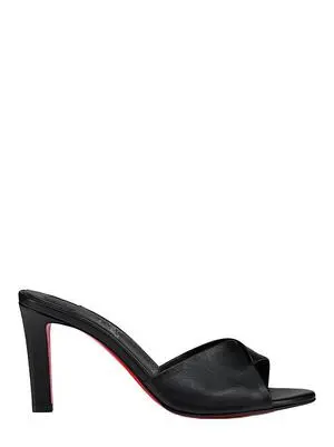 CHRISTIAN LOUBOUTIN Fanny Slide Mule Sandals - Black