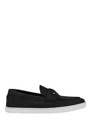 CHRISTIAN LOUBOUTIN Chambeliboat Bateau Loafer - Black