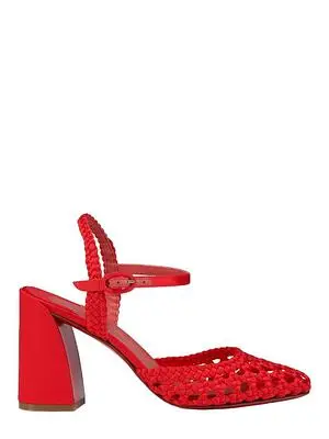 CHRISTIAN LOUBOUTIN Christian Louboutin Jane Pump Nandina Woven Pumps Grapefruit