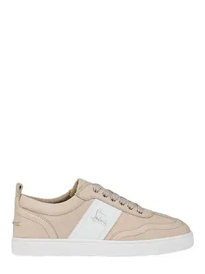 CHRISTIAN LOUBOUTIN Retero Low Top Sneakers - Beige