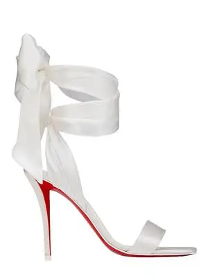CHRISTIAN LOUBOUTIN Christian Louboutin Miss Z Du Desert Strappy Sandals Ivory