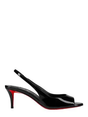 CHRISTIAN LOUBOUTIN Christian Louboutin Sofia Z Sling Back Peep Toe Pumps Black