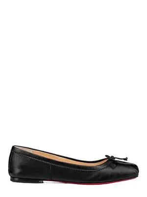CHRISTIAN LOUBOUTIN Mamadrague Ballerina Flat - Black