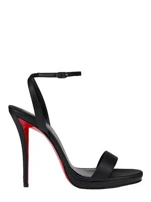 CHRISTIAN LOUBOUTIN Miss Z Sandal Queen Strappy Stiletto Sandals - Black
