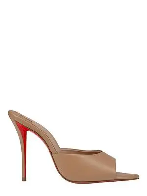 CHRISTIAN LOUBOUTIN Miss Z Mule Stiletto Sandal - Blush
