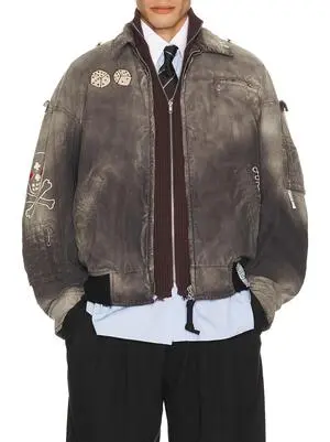 MIHARA YASUHIRO Maison MIHARA YASUHIRO Sun Faded Military Jacket