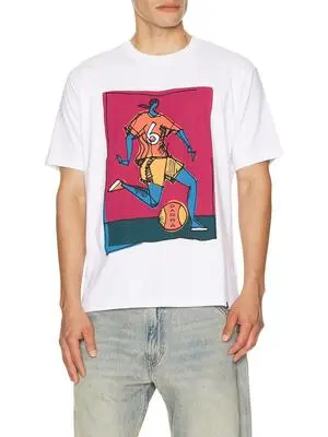 PARRA Kicked Around T-shirt - White