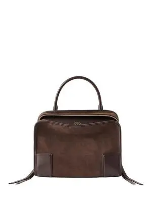 Loewe Amazona 180 Leather Tote - Brown