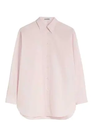 JIL SANDER JIL SANDER Lightweight Cotton Poplin Shirt Multicolor