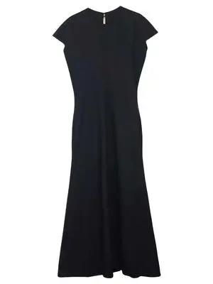 JIL SANDER Maxi Dress With Cutout Detail - Black