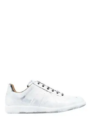 MAISON MARGIELA Replica Leather Sneakers - Multicolor