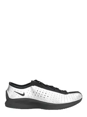 Nike Superfly Sneakers In Metallic Leather And Textile - Silver