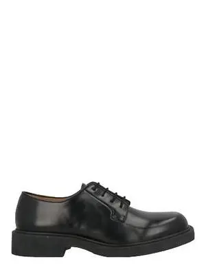 Sandro Leather Derby Lace-up Shoes - Black