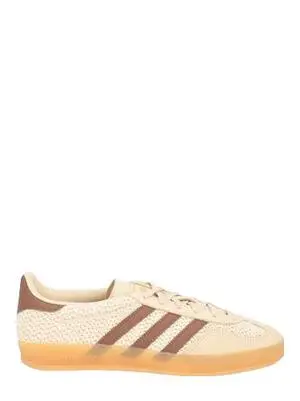 ADIDAS ORIGINALS Low-top Sneakers With Tweed And Leather Accents - Beige