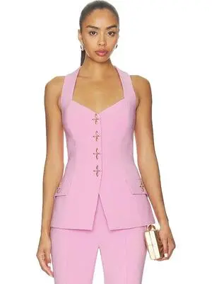NADINE MERABI Zoe Waistcoat - Pink