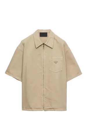 Prada Old Denim Shirt - Sand