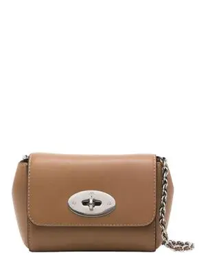 Mulberry Lilly Foldover Top Mini Shoulder Bag - Brown