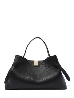Yuzefi Gyoza Top Handle Bag - Black