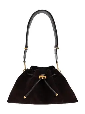 JIMMY CHOO Bon Bon Drawstring Handbag - Black