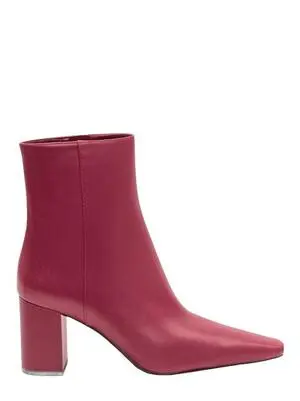 Michael Kors Elise Ankle Boots - Red