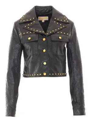 MICHAEL KORS Michael Kors Studded Cropped Jacket