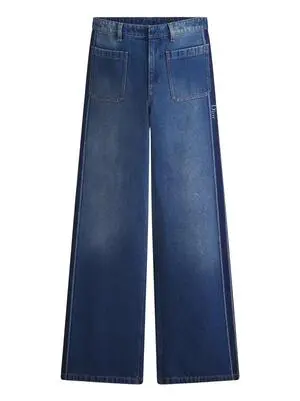 Dior High-waist Flared Jeans - Blue