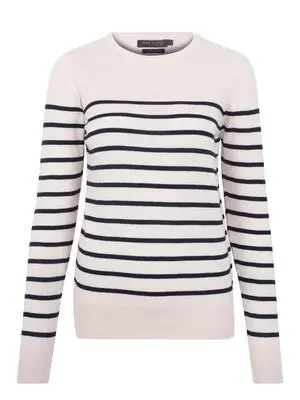 PAUL JAMES KNITWEAR Paul James Knitwear Breton Crew Neck Jumper