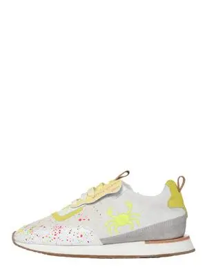 MYYAZ Neon Rush" Sneakers - Yellow