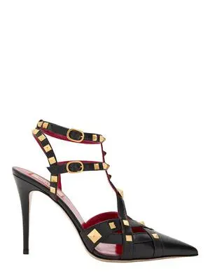 VALENTINO Valentino Garavani Studded Leather Cage Sandals