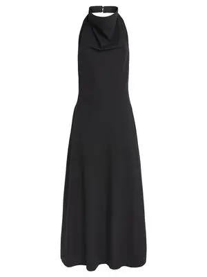 Camilla And Marc Grace Halterneck Maxi Dress - Black
