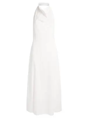 Camilla And Marc Grace Halterneck Maxi Dress - White