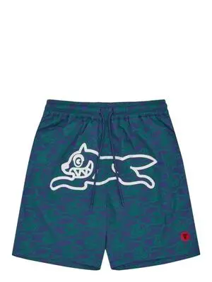 ICECREAM Printed Swim Trunks - Blue