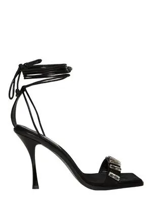 DSQUARED2 Dsquared2 Square-Headed Stiletto Sandals
