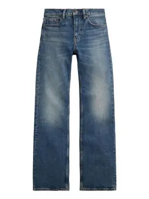 Polo Ralph Lauren Flared Jeans With Faded Wash - Light Blue