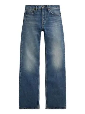Polo Ralph Lauren Flared Jeans With Faded Wash - Light Blue