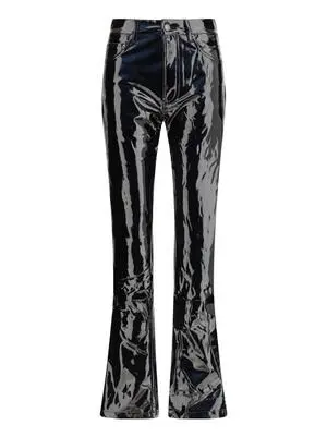 FIORUCCI Fiorucci Straight-Leg Vinyl Pants