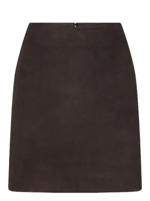 ROTATE BY BIRGER CHRISTENSEN ROTATE Zip-Back Mini Skirt Black