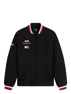 Tommy Hilfiger X Cadillac Formula 1 Baseball Jacket - Black