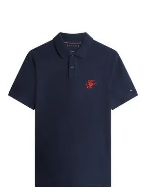 Tommy Hilfiger Short-sleeved Polo Shirt - Black